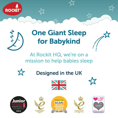 Rockit Rocker- Rechargeable Portable Stroller Baby Rocker - Rockit Sleep