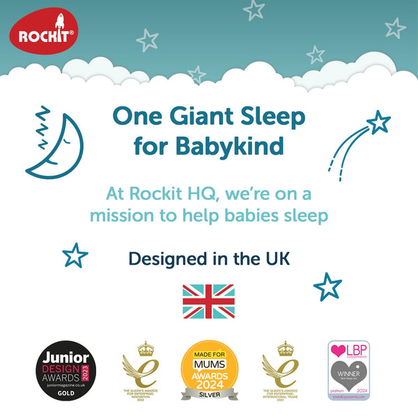 Rockit Rocker- Rechargeable Portable Stroller Baby Rocker - Rockit Sleep