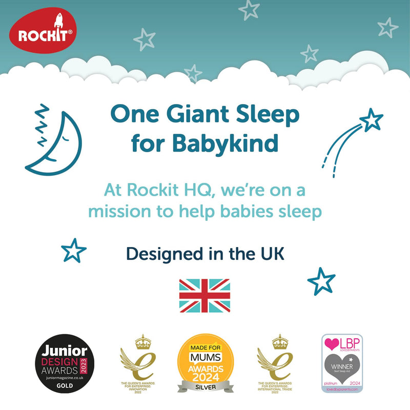 Rockit Rocker- Rechargeable Portable Stroller Baby Rocker - Rockit Sleep